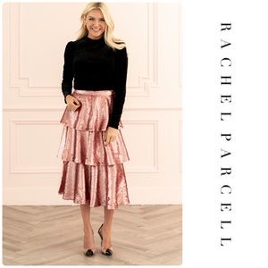 Rachel Parcell | Skirts | Rachel Parcell Tiered Sequin Skirt | Poshmark